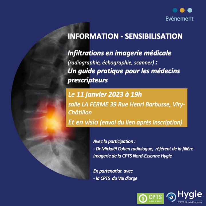 Infiltrations en imagerie médicale